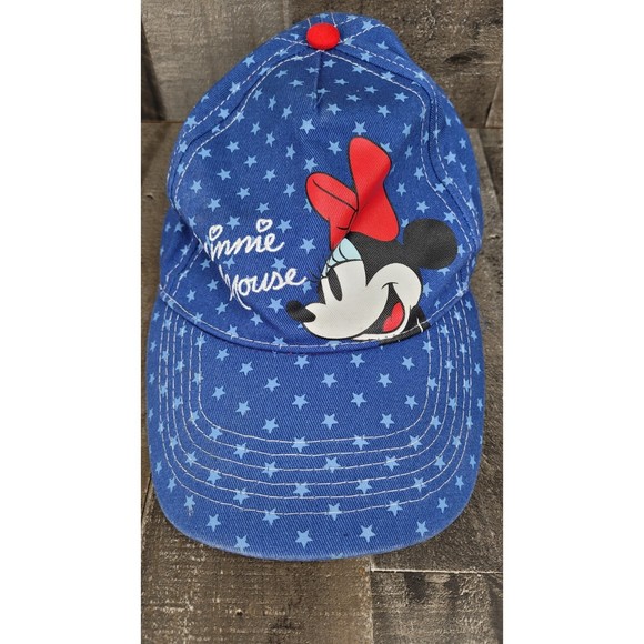 Disney | Accessories | Disney Minnie Mouse Adult Womens Hat Snapback ...